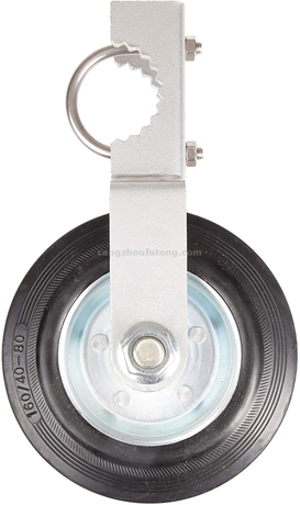 Gate Wheel for Metal Swing Gates - 6 Inch Under Mount Farm Gate Caster ...