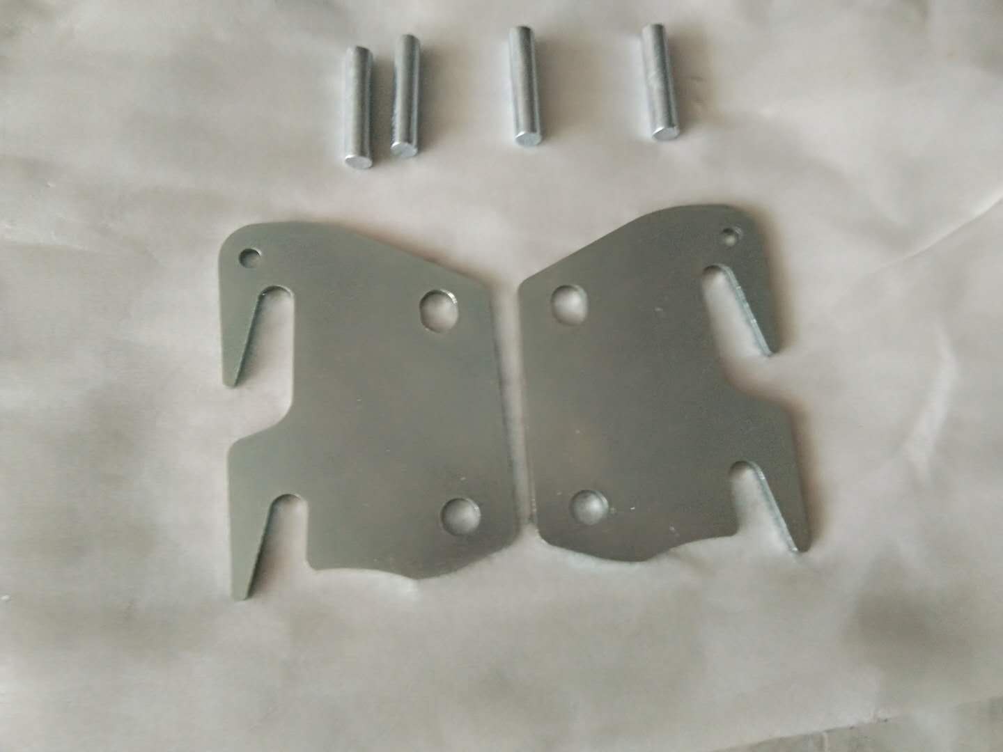 4 PCS Universal Wood Bed Rail Hook Plates for Beds Frame Bracket ...