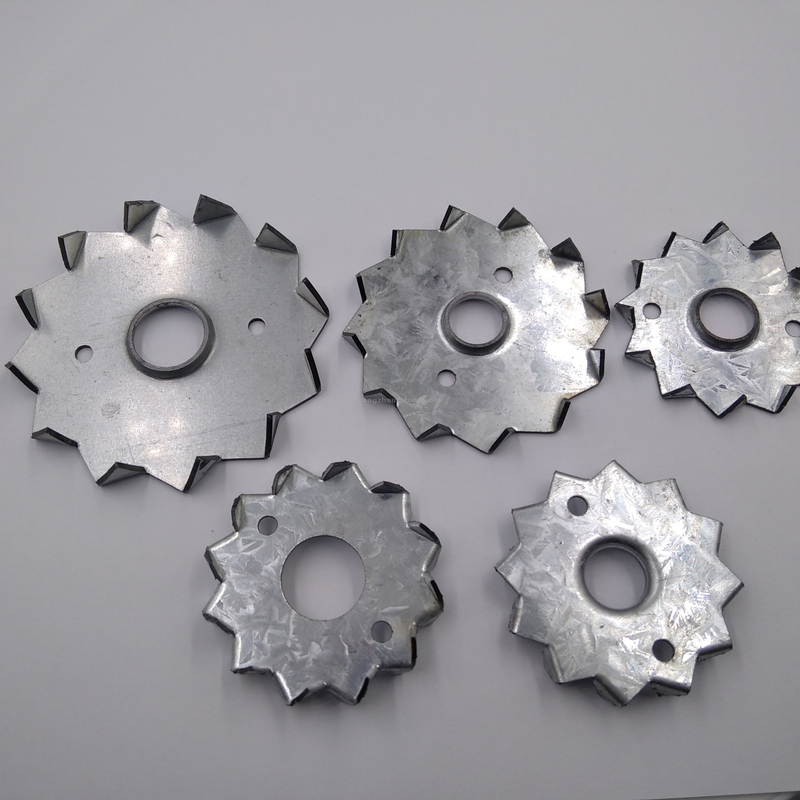 38mm M10mm Galvanised Steel Single Sided Tooth Plate Timber Connector ...