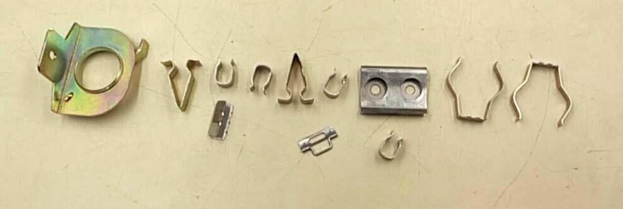 Custom Spring Stainless Steel Clip for Wall Panel - Buy spring steel ...